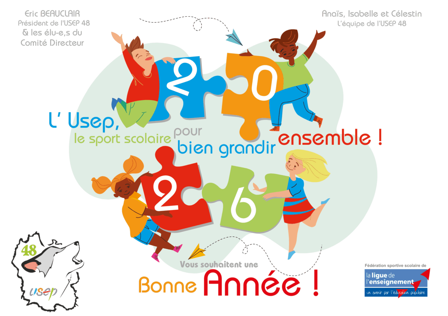Voeux 2026 - Usep Lozère